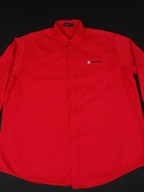 Radio Shack | Shirts | Vintage Raido Shack Employee Red Shirt Large ...